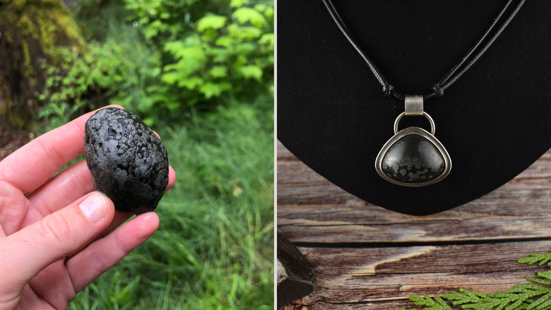 Washington State Gemstone Jewelry and Specimens : Woodland Metalsmith